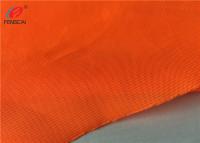 China Orange Color 100% Polyester Police Uniform Fluorescent Material Fabric for sale