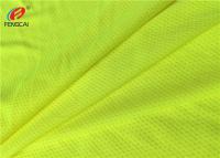 China Polyester Spandex Stretch Mesh Fabric Single Jersey Weft Knitted Fabric for sale