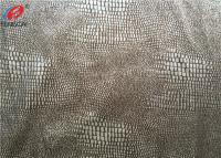 China 60 Inch Waterproof Non-Stretchr Micro Suede Polyester Fabric For Sofa / Garment for sale