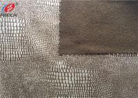 China 60 Inch Waterproof Non-Stretchr Micro Suede Polyester Fabric For Sofa / Garment for sale