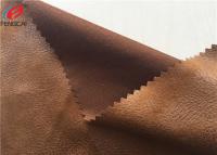 China Super Soft Brushed Microfiber Suede Upholstery Fabric 120GSM 150CM Width for Sofa Bronzing Finish for sale