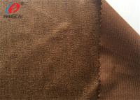 China 100% Polyester Bronzing Embossed Micro Suede Fabric 120 GSM 150CM Width for Upholstery and Furniture for sale
