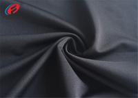 China Plain Dyed Weft Knitted Fabric 92% Polyester 8% Spandex Terry Fabric For Garment for sale