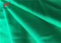 China Green Nylon Lycra Swimwear Fabric 82% Nylon 18% Spandex 200GSM Dull Surface for sale