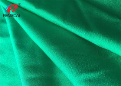 China Green Nylon Lycra Swimwear Fabric 82% Nylon 18% Spandex 200GSM Dull Surface for sale