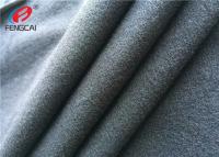China Anti-Pilling Brushed Polyester Spandex Warp Knitted Fabric 240GSM 150CM Sportswear for sale
