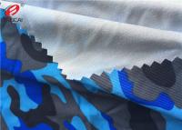 China 4 Way Stretch Polyester Spandex Printed Fabric 90% Polyester 10% Spandex 160cm Width for Sportswear for sale