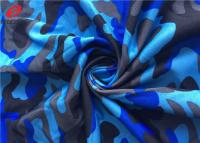 China 4 Way Stretch Polyester Spandex Printed Fabric 90% Polyester 10% Spandex 160cm Width for Sportswear for sale