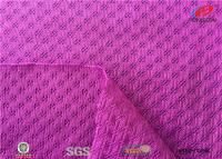 China Bird Eye Sports Mesh Fabric , Interlock Lining Breathable Athletic Mesh Fabric for sale