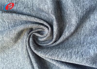 China Eco-Friendly 93% Polyester 7% Lycra Weft Knitted Fabric - 150CM Width, 160GSM Weight for T-Shirts for sale