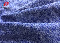 China 95 % Polyester And 5 % Spandex / Lycra Clothing Fabric One Side Brushed for sale