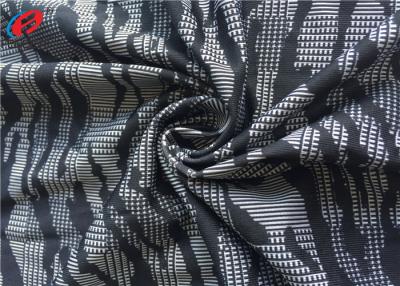 China Printed Style 4 Way Stretch 90 Polyester 10 Spandex Fabric For Swimming Trunks for sale