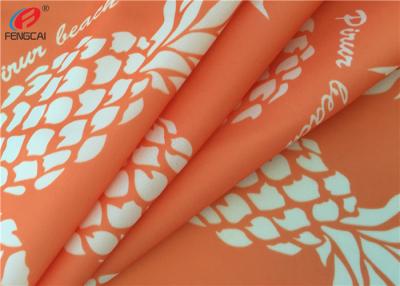 China Printed 4 Way Stretch 87 Polyester 13 Spandex Fabric For Bikini , Waterproof for sale