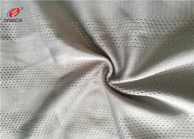 China Dry Fit Rad Color 100% Polyester Mesh Fabric Knitted for Sportswear Chaircover 150gsm 160cm for sale