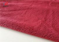China 100% Polyester Velvet Furniture Fabric DTY Yarn Burnout Embossed 150cm Width 240-320 GSM for sale