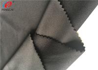 China 220 GSM Polyester Spandex Weft Knitted Twill Fabric for Suit 160 cm Width for sale