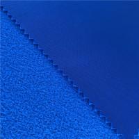 China Tear-Resistant 4-Way Stretch Spandex Velvet Fabric 75D/144F for sale