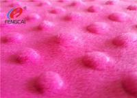 China 100% Polyester Minky Plush Fabric 150cm Width 180-300 GSM for Baby Blanket Manufacturing for sale