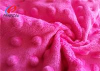 China 100% Polyester Minky Plush Fabric 150cm Width 180-300 GSM for Baby Blanket Manufacturing for sale