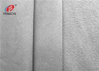 China Tricot Lining Fabric 100% Polyester Loop Velvet Fabric For Car / Bag / Garment for sale