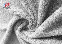 China White 100% Polyester Bright Velvet Fabric 180-300 GSM 155cm for Baby Products Garment for sale