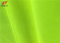 China 120 GSM 100% Polyester Fluorescent Safety Vest Fabric - 58/60