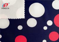 China Digital Printing Four Way Stretch Polyester Spandex Dot Printed Fabric For Underwear for sale