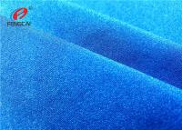 China Garment Shiny Waterproof 4 Way Stretch Fabric , 95% Polyester 5% Spandex Fabric for sale