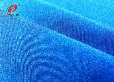 China Garment Shiny Waterproof 4 Way Stretch Fabric , 95% Polyester 5% Spandex Fabric for sale