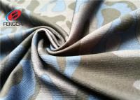 China Military Camouflage Polyester Spandex Knitted Fabric 230 GSM 58-60 Inch for T-Shirts for sale