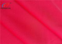 China Super Soft Weft Knitted Fabric Polyester Lycra Stretch Fabric For Making Dress for sale