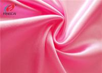 China Shiny Four Way Stretch Fabric 85 Polyester 15 Spandex 150cm Width Textured Knit for Women Dress for sale