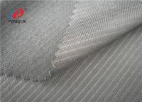 China Diagonal Printed 75D Spandex Stretch Twill Fabric 155cm Width for Casual Wear for sale