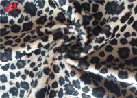 China 100% Polyester Velvet Fabric 175cm Width 220GSM with Animal Print - Multiple Pile Heights 0.5-5.0mm for sale