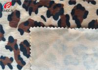 China Animal Printed Polyester Velvet Fabric 200gsm 175cm Width for Upholstery and Home Textiles for sale