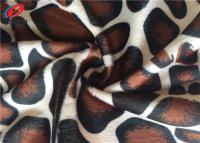 China Warp Knitted Animal Print Velboa Polyester Velvet Fabric 220GSM 62 Inch for Sofa Cover for sale