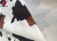 China 100% Polyester Velvet Fabric Animal Skin Print 160cm Width 240GSM Sofa Cover Textile for sale