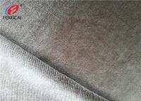 China 4-Way Stretch KS Velvet Spandex Fabric 180-240 GSM, 150cm Width for Garment Manufacturing for sale