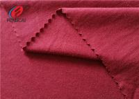 China 90 Cotton 10 Lycra Sports Jersey Fabric 210gsm 160cm Weft Knitted Moisture Absorption for sale