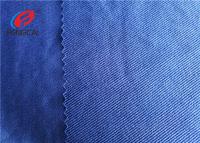 China Thick Polyester Spandex Twill Fabric , School Uniform Fine Knit Fabric for sale