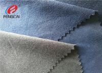 China Thick Polyester Spandex Twill Fabric , School Uniform Fine Knit Fabric for sale