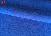 China Polyester Tricot Brushed Flannelette Fabric 210gsm 1.52m for School Uniform and Sportswear for sale