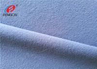 China Waterproof Brushed Polyester Spandex Fabric , Knitted School Uniform Fabric for sale