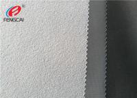China Clinquant Flannelette Polyester Tricot Knit Fabric For School Uniform Use for sale