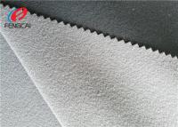 China Clinquant Flannelette Polyester Tricot Knit Fabric For School Uniform Use for sale