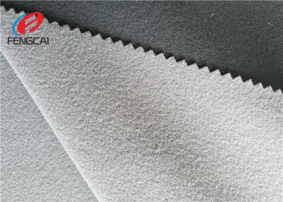 China Clinquant Flannelette Polyester Tricot Knit Fabric For School Uniform Use for sale