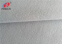 China Clinquant Flannelette Polyester Tricot Knit Fabric For School Uniform Use for sale