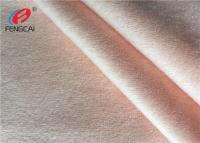 China 100% Polyester One Side Brush Velvet Fabric 230cm Width 280GSM Champagne Color for sale
