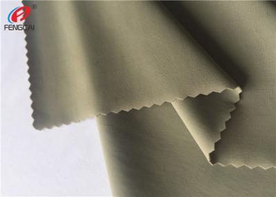 China Waterproof Solid Colour 4 Way Stretch Swimwear Nylon Spandex Fabric for sale
