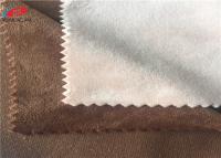 China 1MM Pile Solid Colour Polyester Crystal Minky Plush Fabric For Baby for sale